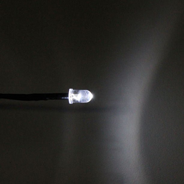 5mm Round LED Lights with 55cm Wire 12V (10 Pack) – GENSSI