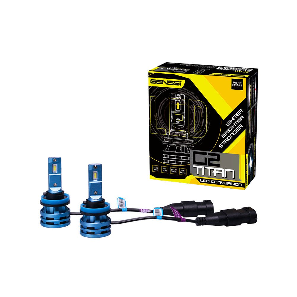 G2 Titan LED Headlight Conversion Kit Bulbs – GENSSI
